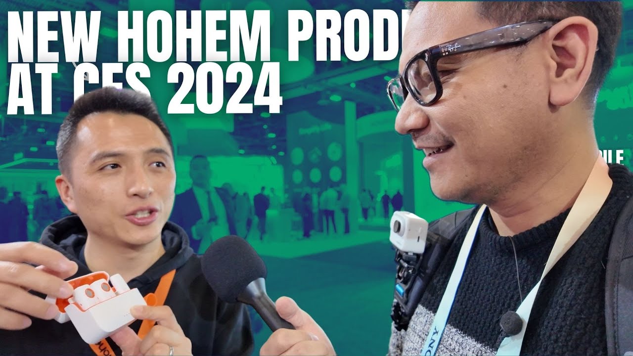 New Hohem Products at CES 2024 | MIC-01 and iSteady X3 - YouTube