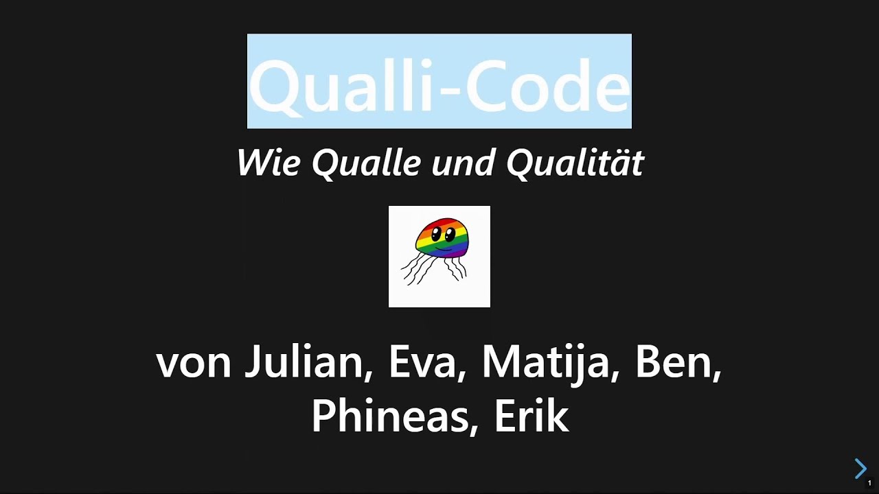 Qualli-Code | Jugend hackt Frankfurt am Main 2024 - YouTube