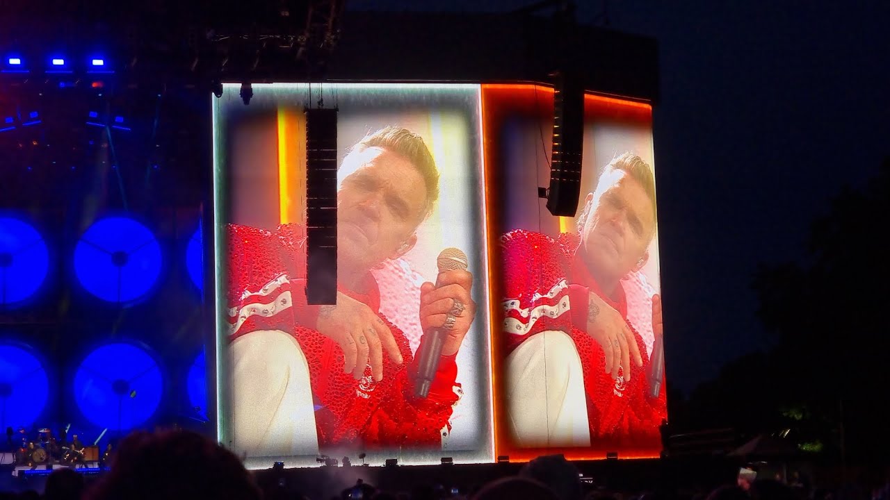 ROBBIE WILLIAMS - ROCK DJ (BST HYDE PARK 2024) - YouTube