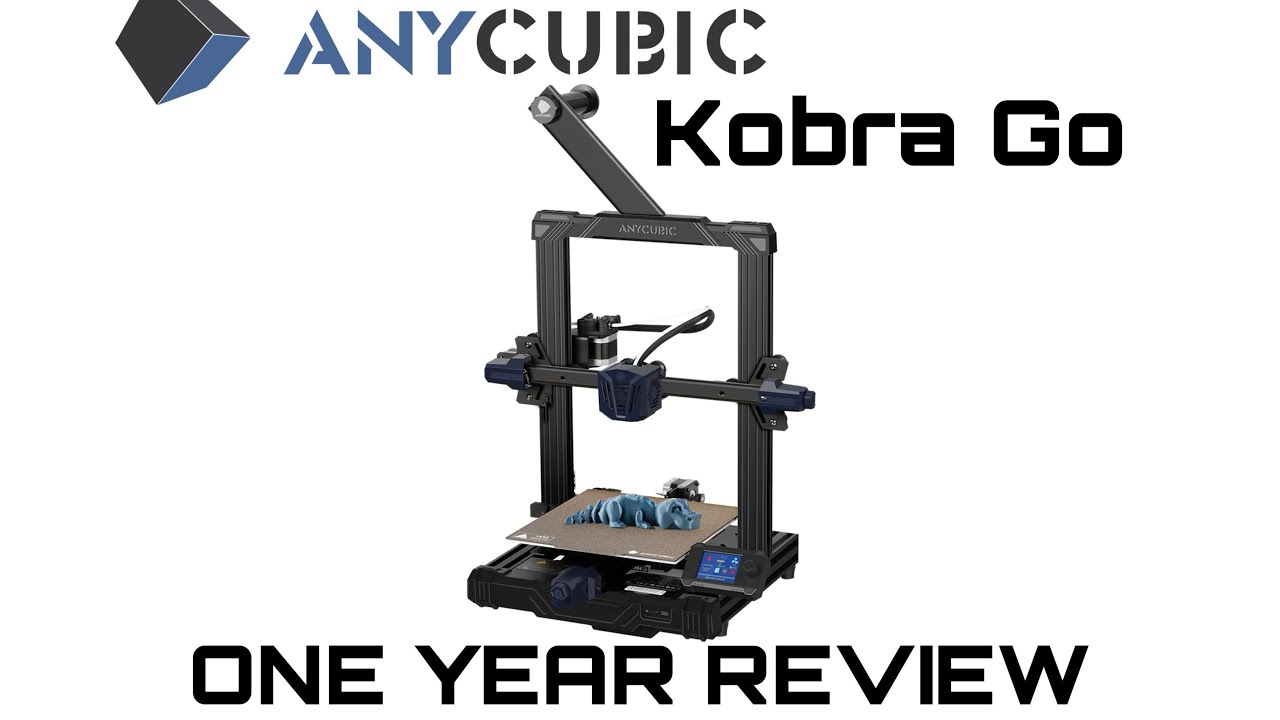 Anycubic Cobra Go 3D Printer - Review After 1 Year - YouTube