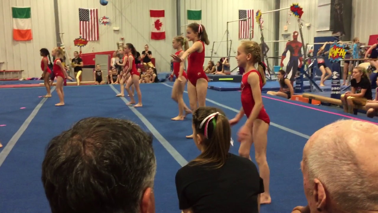 Alexa gymnastics routine - YouTube