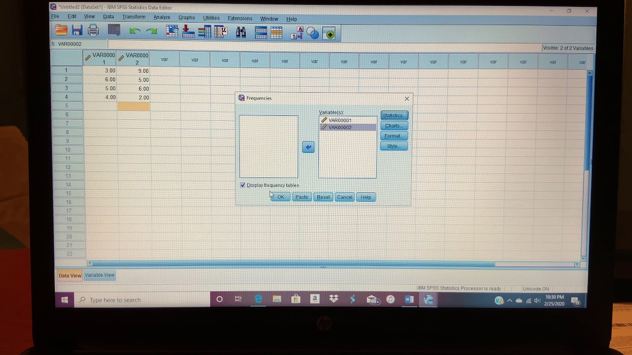 How to use SPSS - YouTube