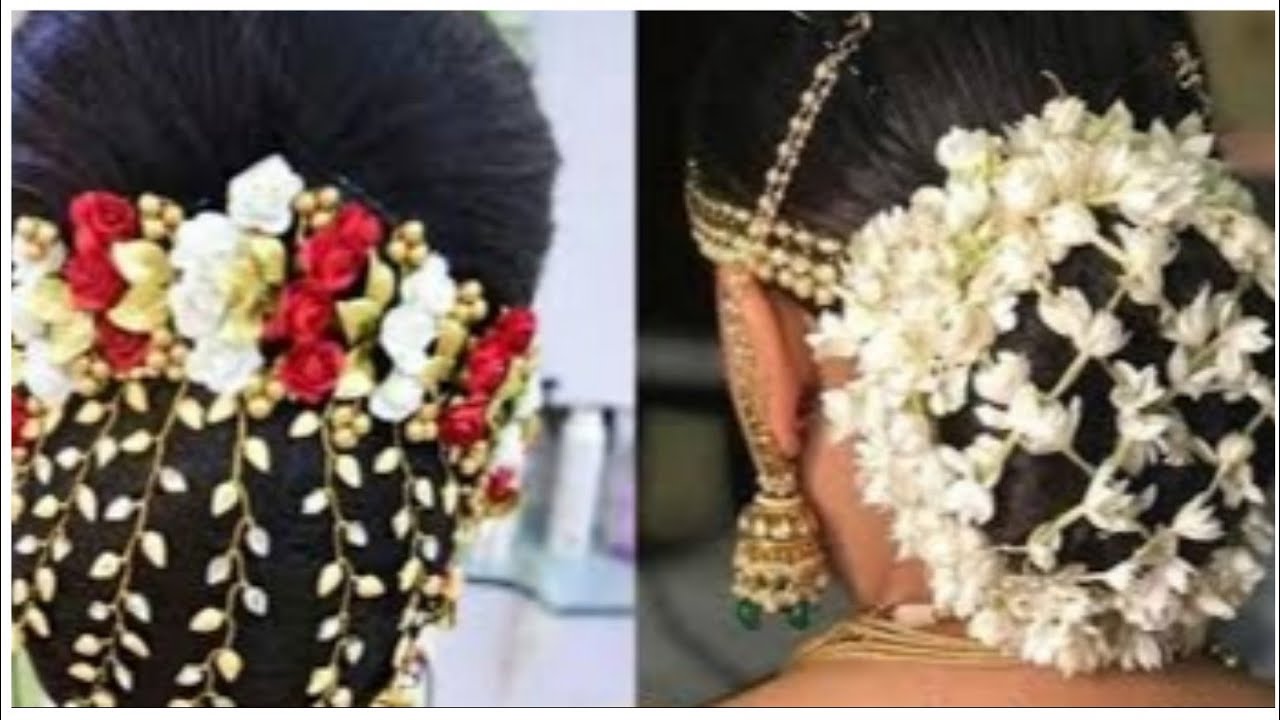 Most beautiful pakistani & Indian jora hairstyle - YouTube