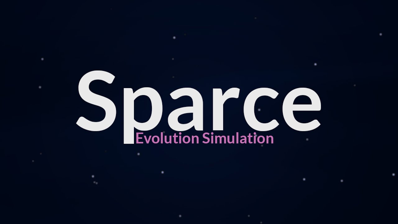 Sparce: AI Evolution Simulation Overview - YouTube