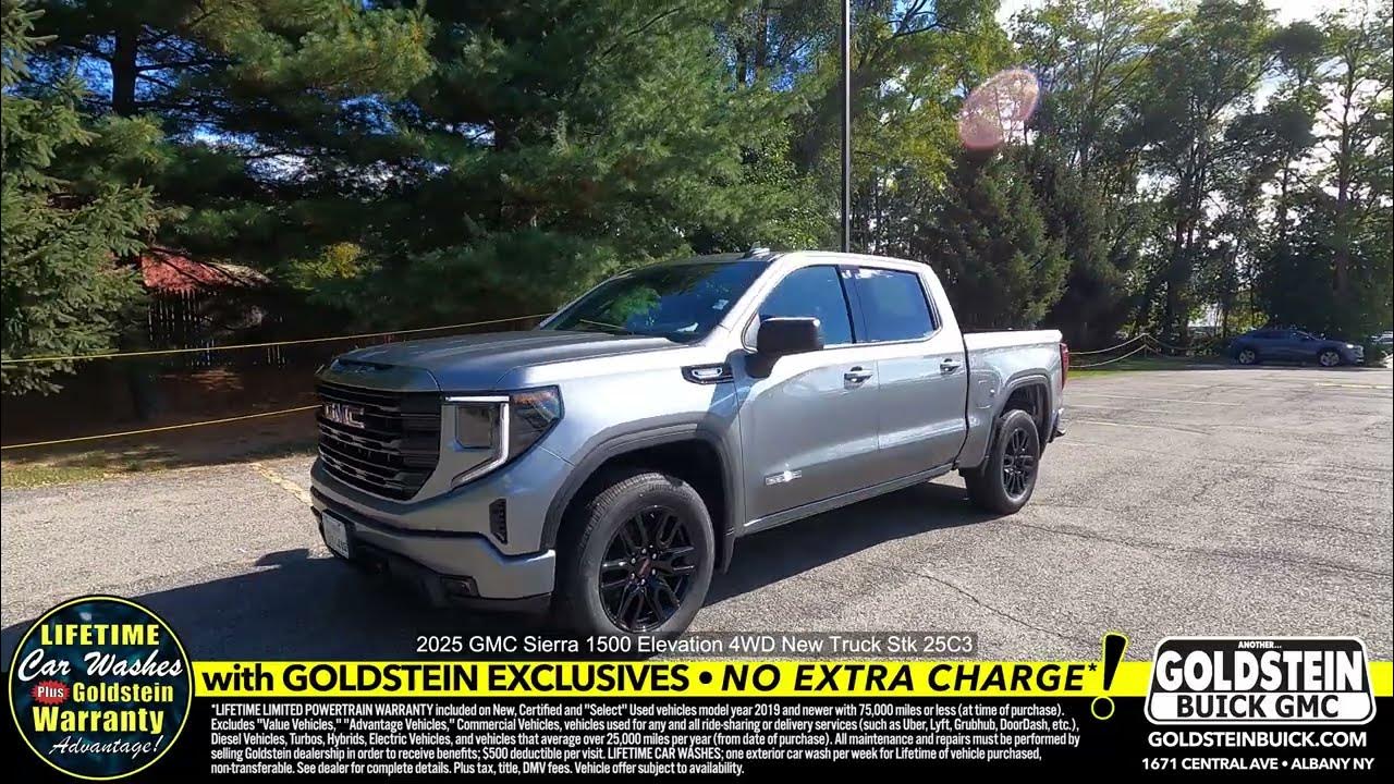 2025 GMC Sierra 1500 Elevation 4WD New Truck Stk 25C3 - YouTube