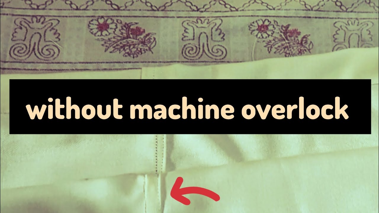 without machine overlock | Bina machine ke overlock kaene ka tarika#overlock#interlock - YouTube