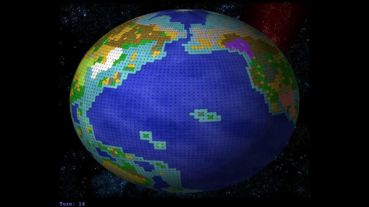 Freeciv match replay • Earth map • Greatturn GT05 - YouTube