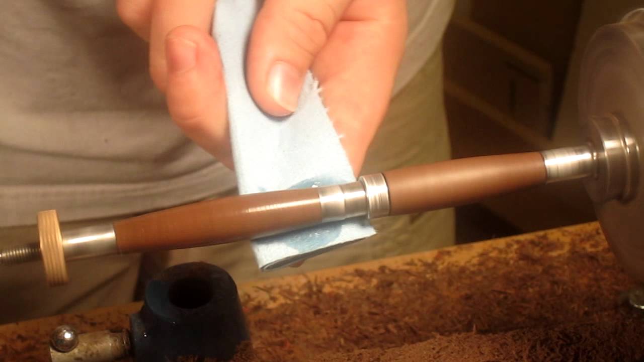 Applying Sanding Sealer to Handcrafted Wooden Pen (Step 13) by Mazurka ...