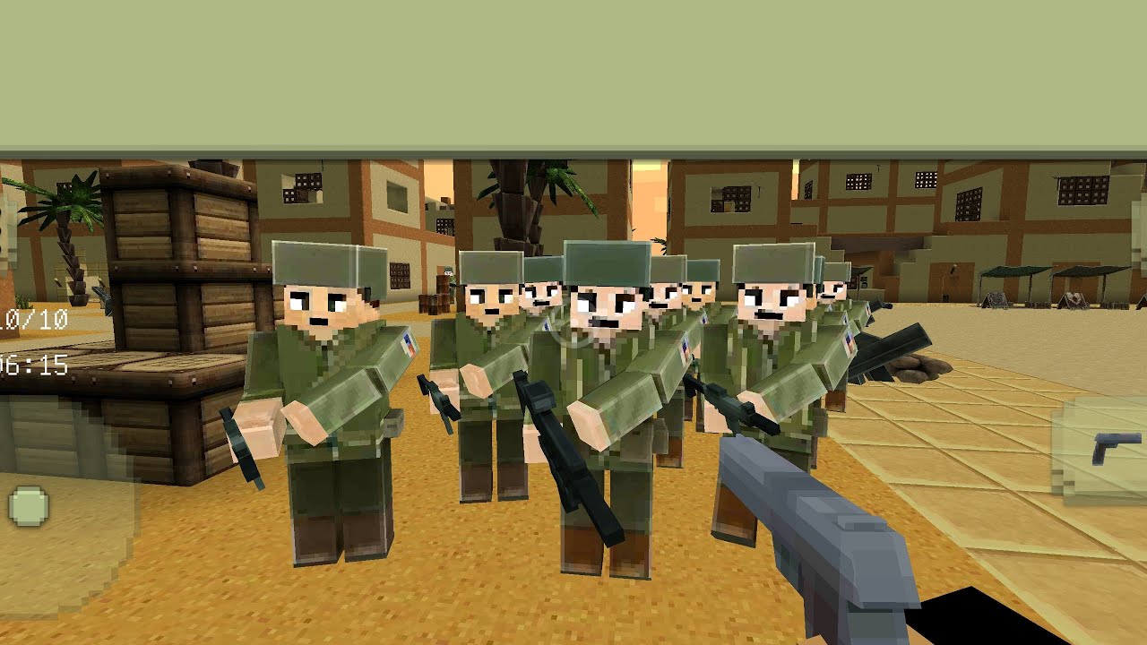 Call of Craft: Blocky Tanks Battlefield Gameplay Trailer (Android ...