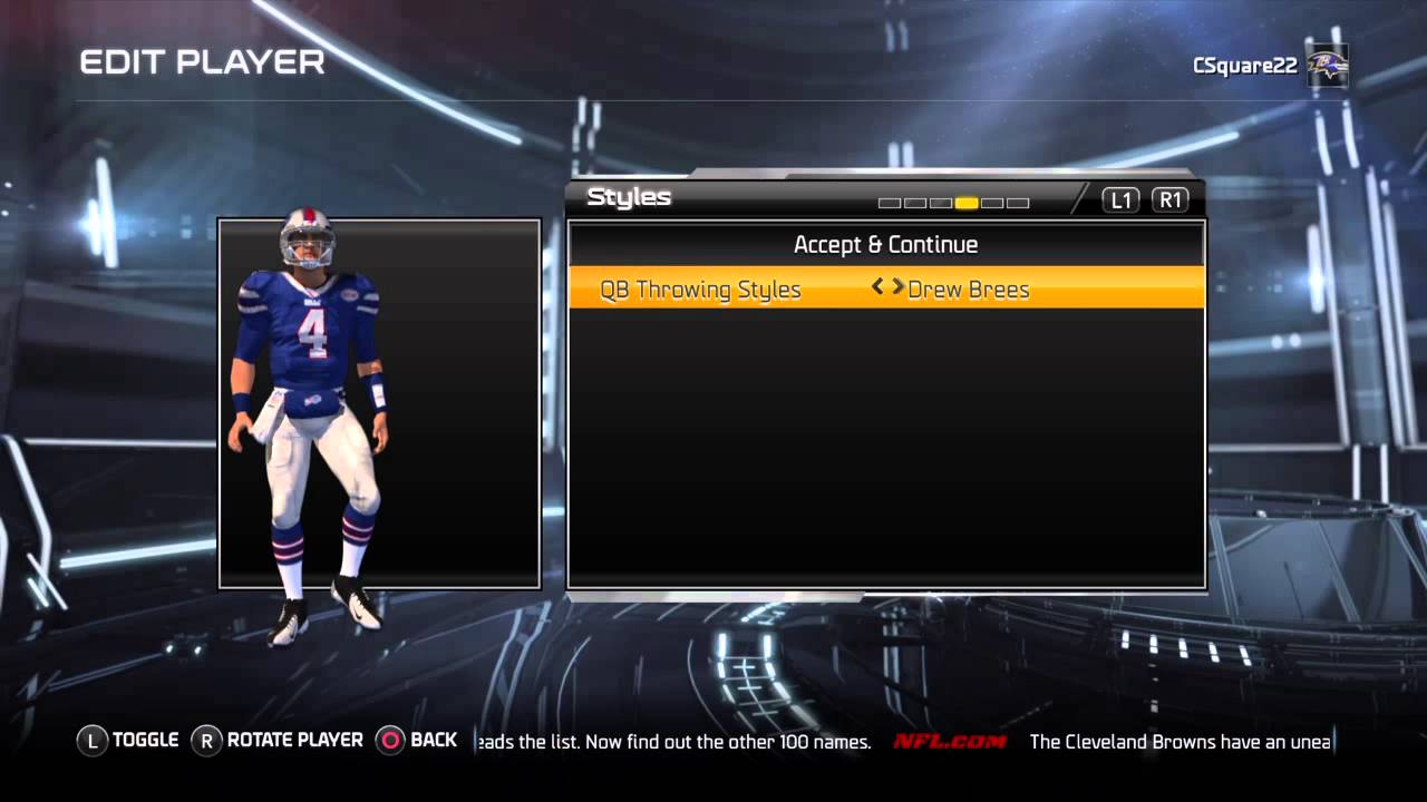 Madden NFL 15 PS4 Connected Franchise - Corey Cope Intro & Creation EP ...