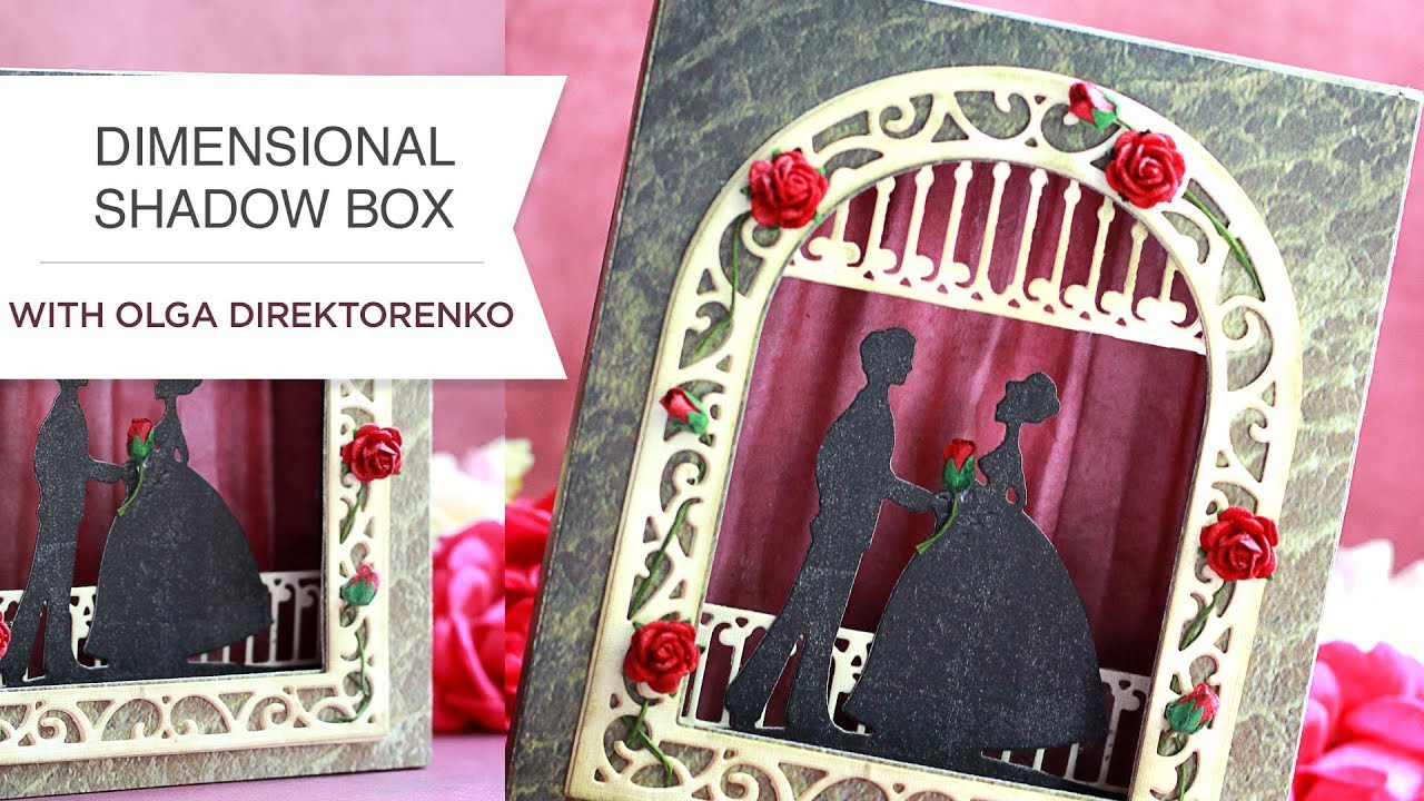 Dimensional Shadow Box Scene with Olga - YouTube