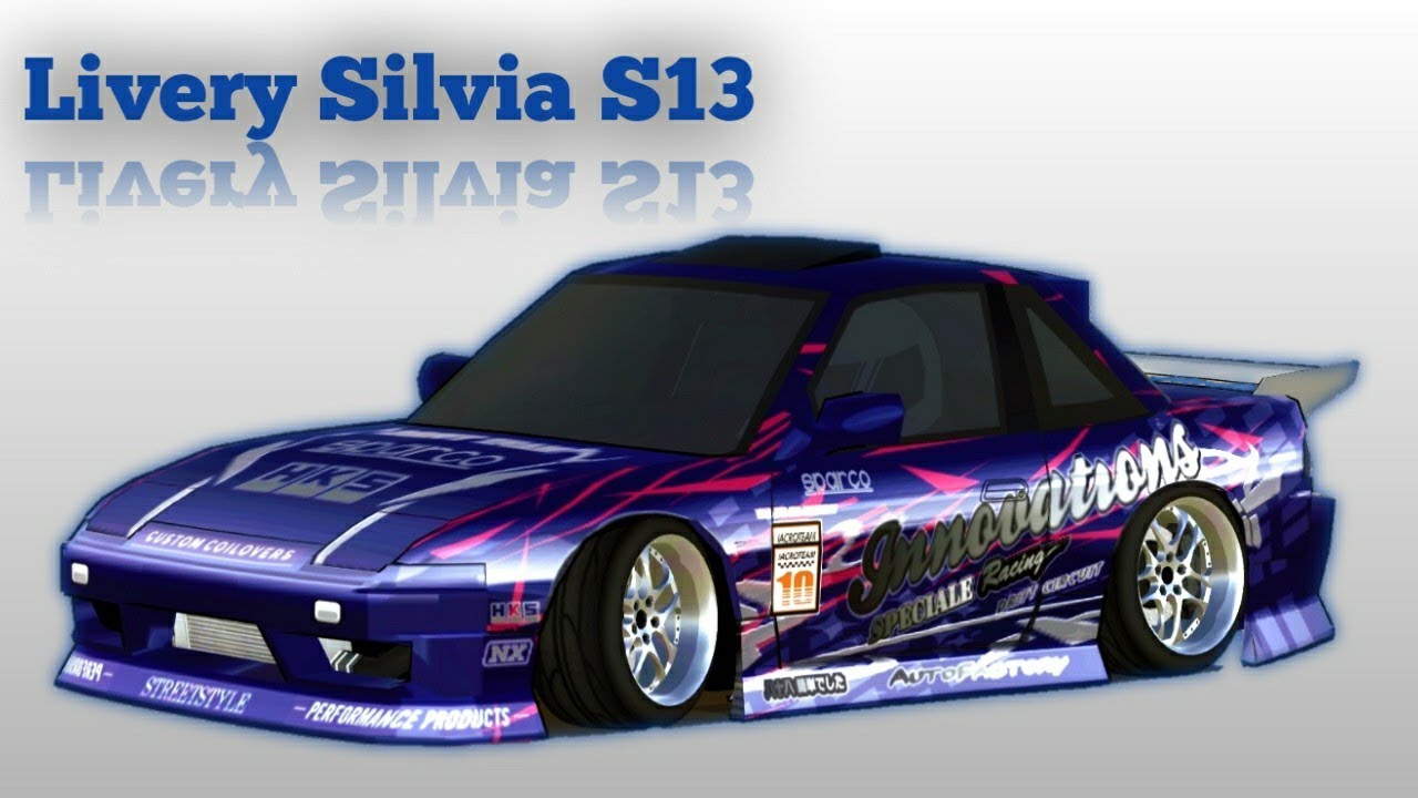 livery fr legends || silvia s13 free code - YouTube