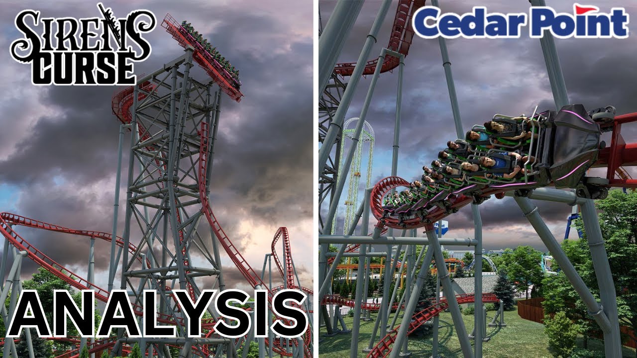 Siren's Curse Analysis | Cedar Point's ABSURD New Roller Coaster - YouTube
