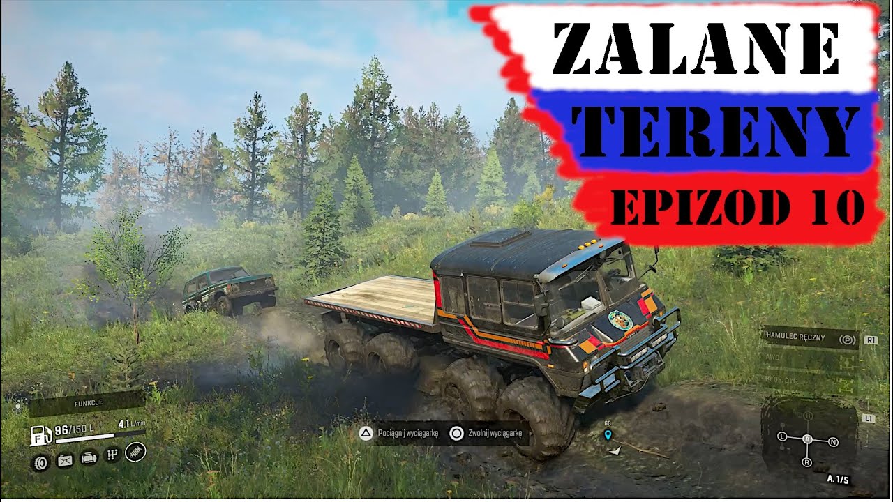 SNOWRUNNER // Woda DON-71 // ZALANE TERENY // epizod #10 - YouTube