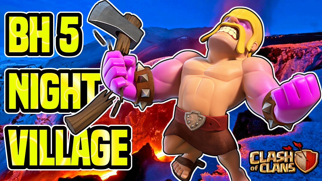 MAX BUILDERS HALL 5 PvP GAMEPLAY | MAX LEVEL 10 TROOPS | MAX LEVEL 5 ...