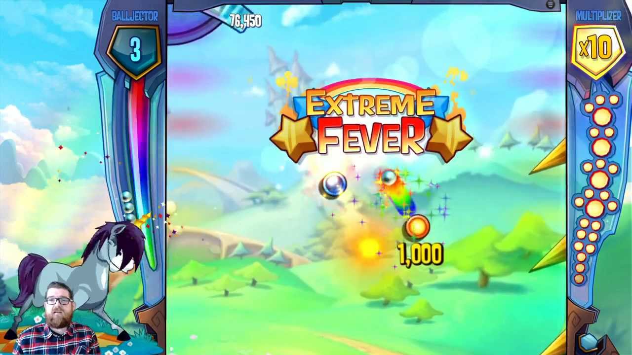 Peggle 2! Pegs, Balls, & Unicorn Horns (All Bjorn Levels) - YouTube