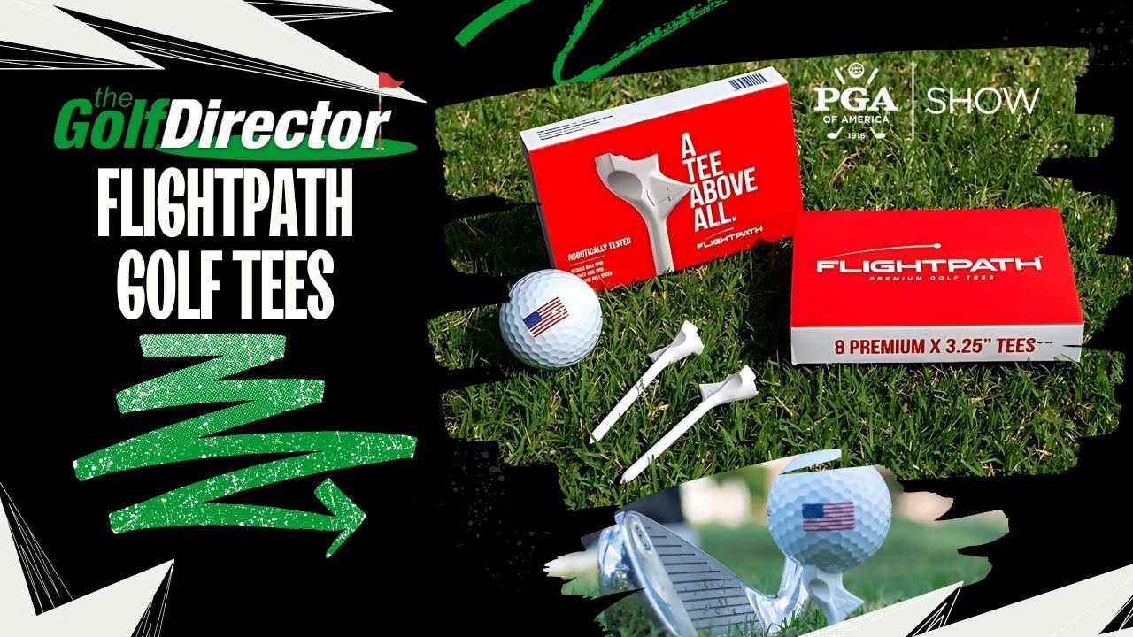 FlightPath Golf Tees Helps You Get Your Drives on Target - YouTube