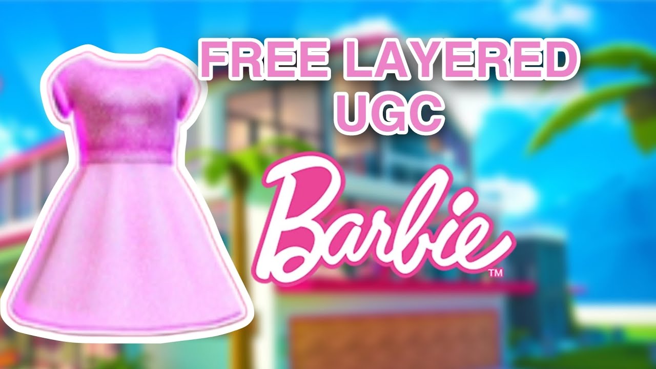 *TUTORIAL* How To Get The Free Sparkly Dress Ugc On Roblox Barbie ...