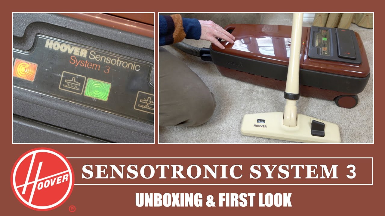 Hoover S3132 Sensotronic System 3 Vacuum Cleaner Unboxing & First Look ...