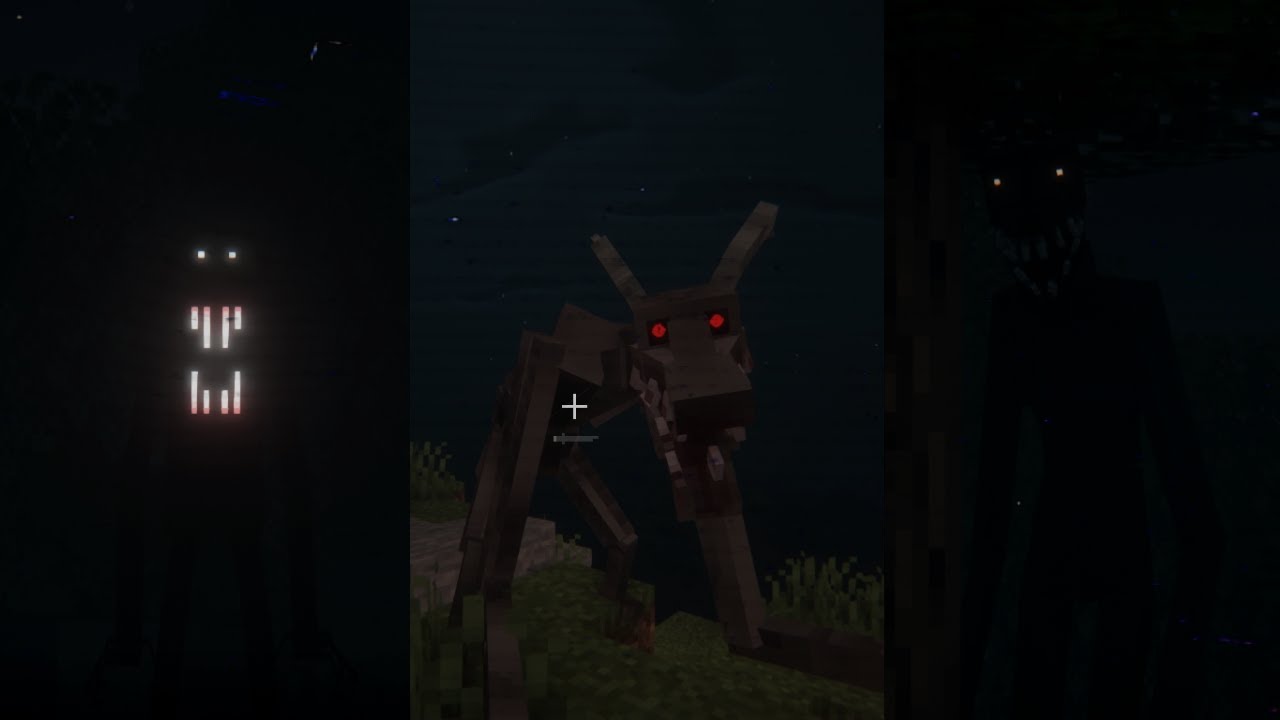 eu juntei os 3 melhores mods de terror no minecraft - YouTube