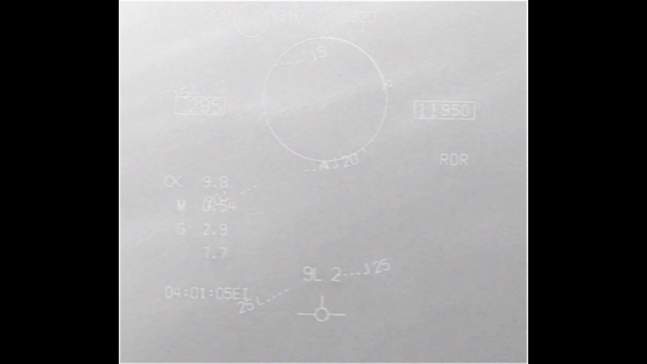 F-18 HUD Footage - YouTube