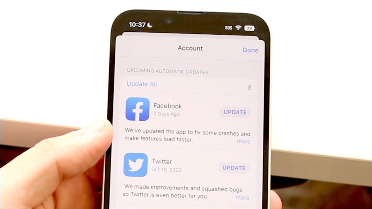 How To Update Apps On iOS 16! - YouTube
