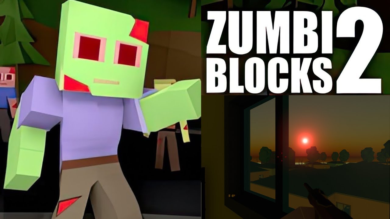 ESCAPANDO DE LOS ZOMBIES ZUMBI BLOCKS 2 OPEN ALFA - YouTube