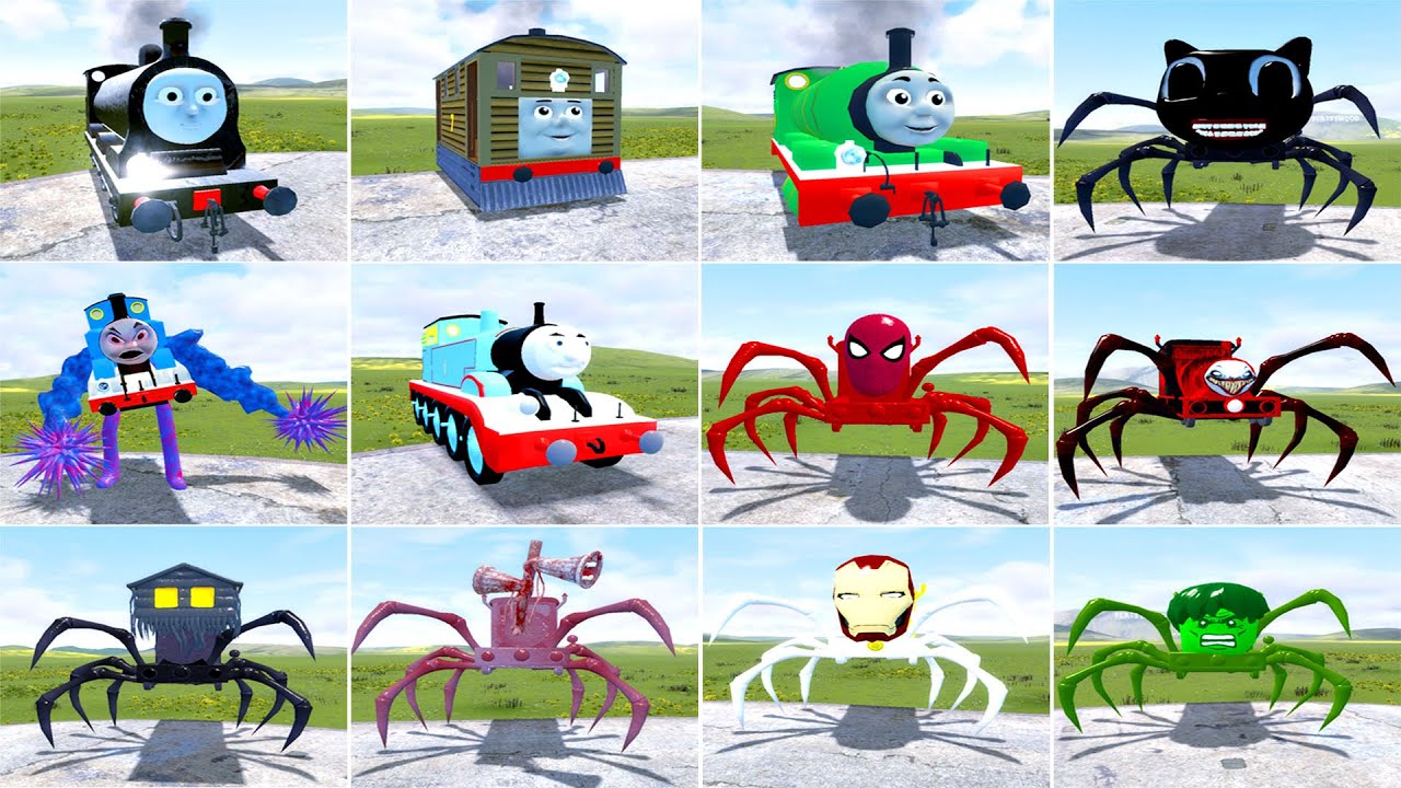 ALL THOMAS TRAIN VS TEAM CHOO CHOO CHARLES? - YouTube