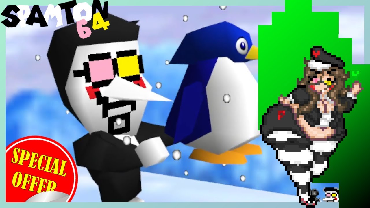 Mario 64 But It's Filled With Spam - Spamton 64 BWGLite Mod (Flamie ...