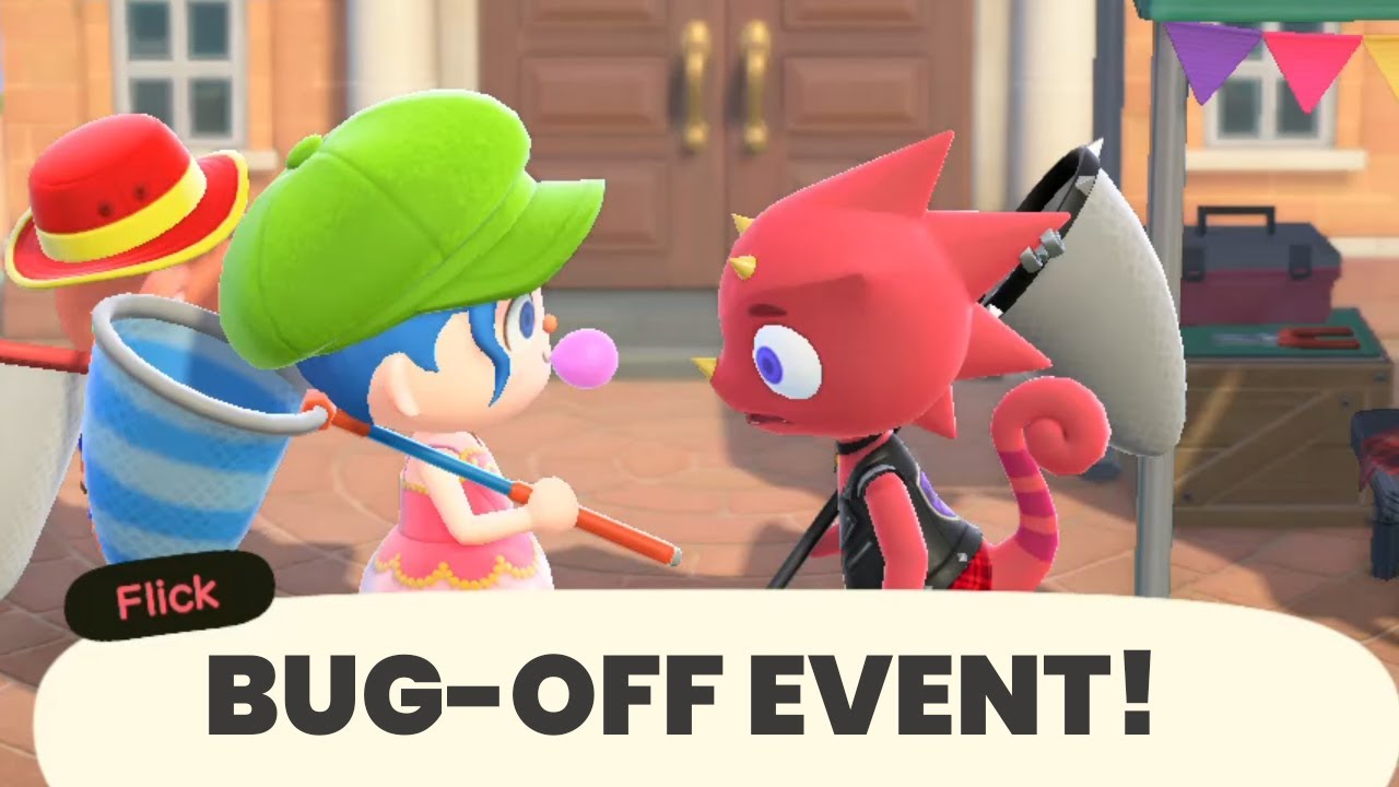 Bug-Off Event ALL Rewards Items in Animal Crossing: New Horizons - YouTube