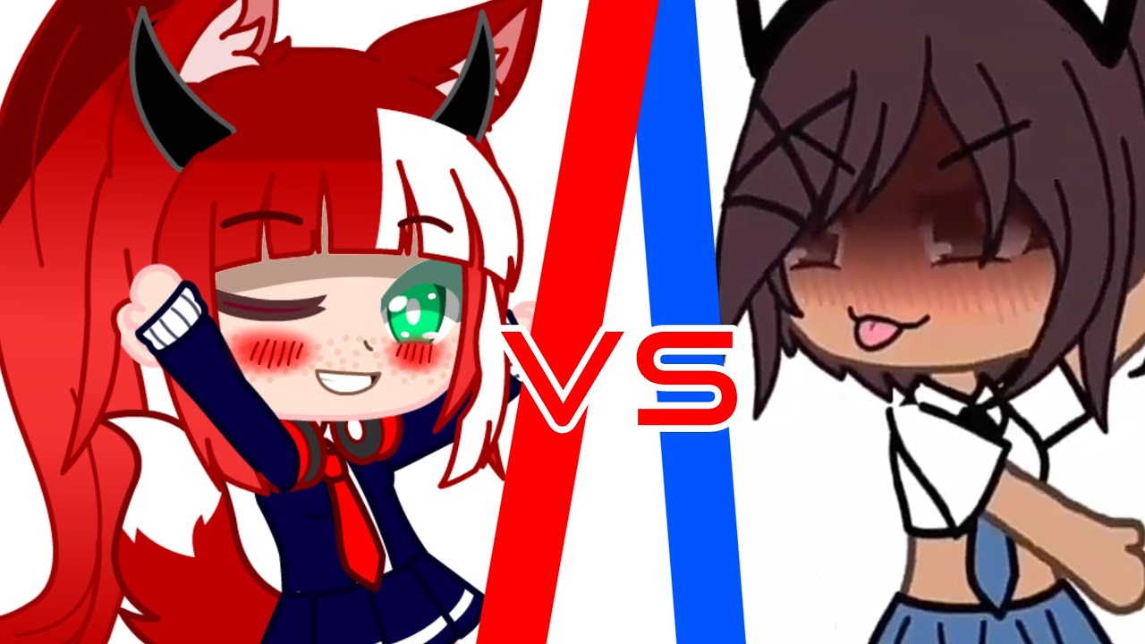 batalla de oufits||parte 2|| Con Victoria|| Gacha club||• - YouTube