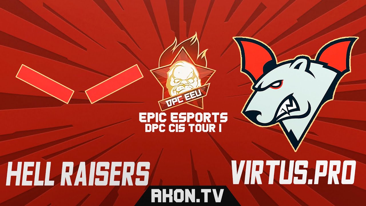 🔴DOTA 2[RU] HellRaisers vs Virtus.Pro [Bo3] DPC Tour 1 Regional Finals, CIS, Upper Bracket ...