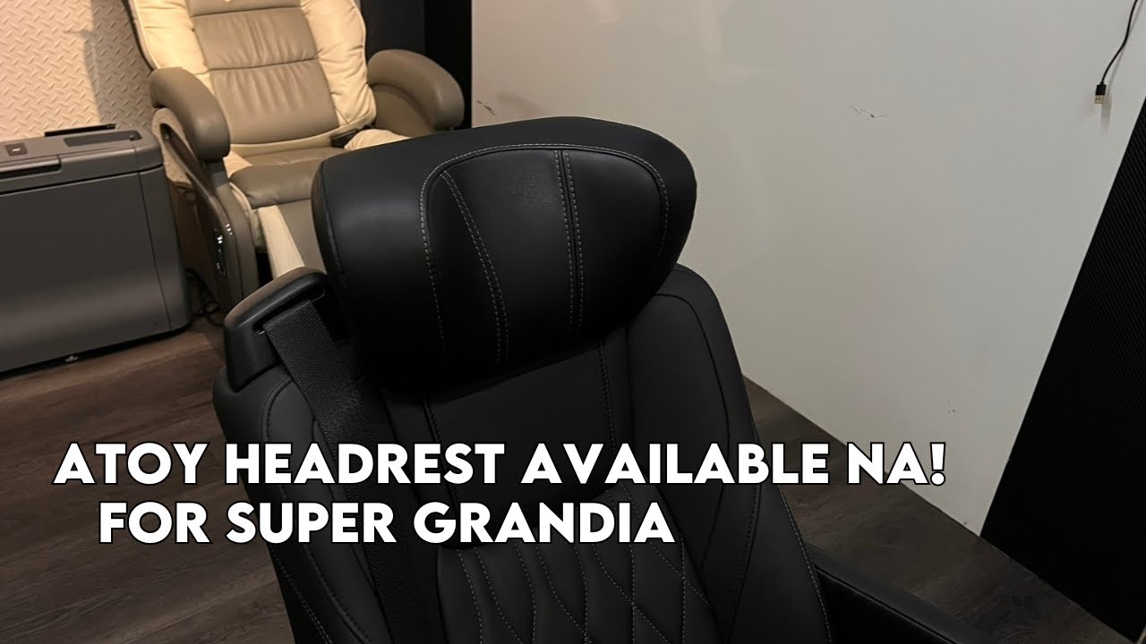 Atoy Headrest for Super Grandia Available at Atoy Customs - YouTube