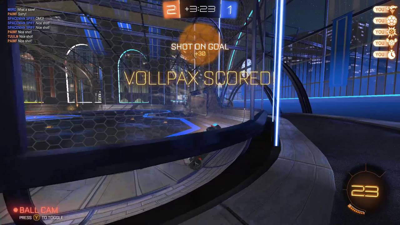 Rocket League - Aerial Thermal Trail - YouTube