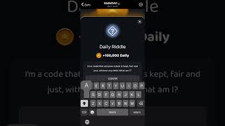 Mafia Dao Daily Combo Riddle 21 10 2024 I M A Number That Measures The ...