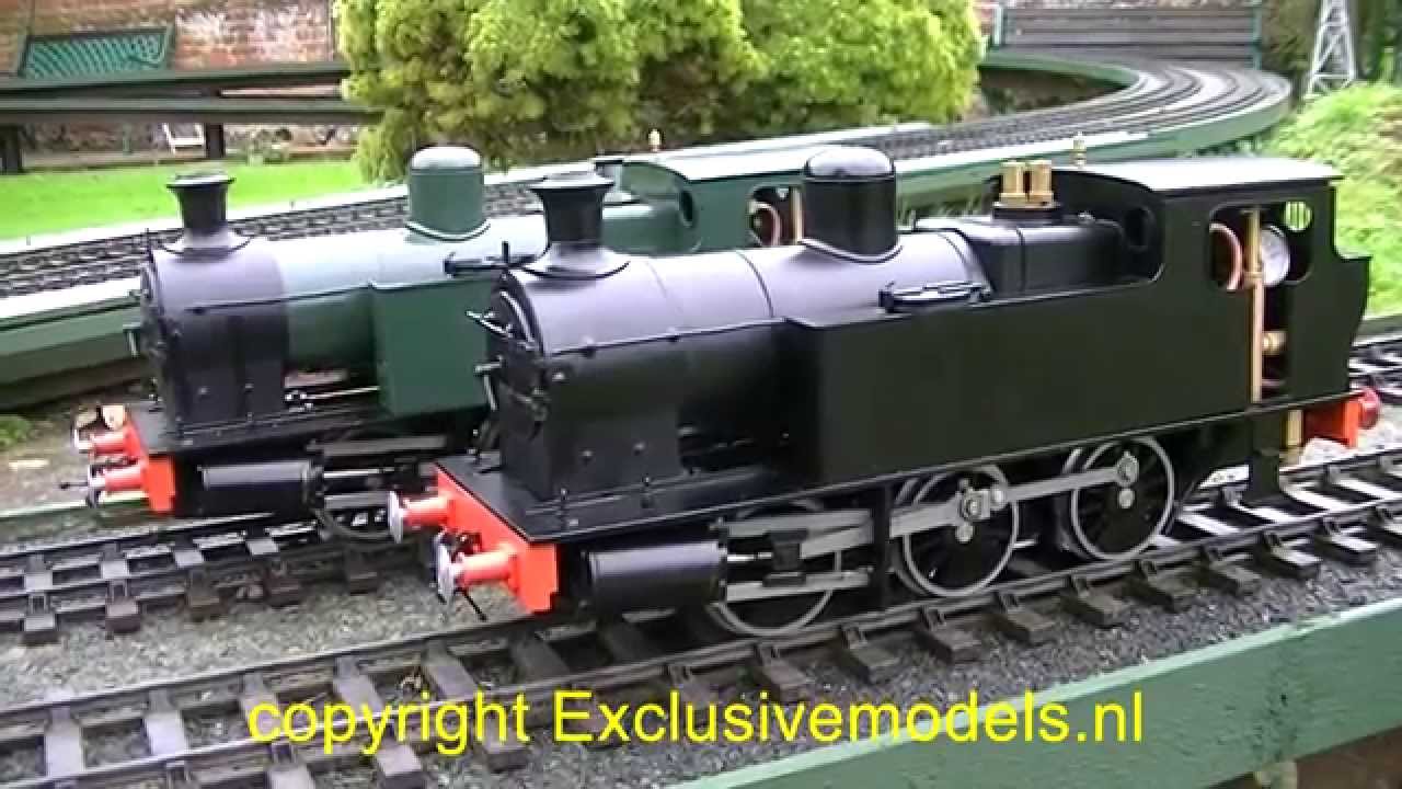 Testrun of the Accucraft 0-6-0 T Kerr Stuart VICTORY - YouTube