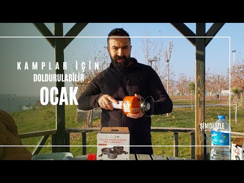 İksa Kamp Ocağı Çakmak Gazı İle Doldurulabilir #kamp #camping