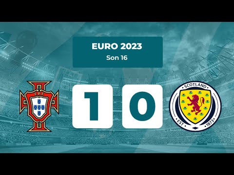 Portekiz 1-0 İskoçya (Geniş Özet) | Euro 2023 Son 16 Turu