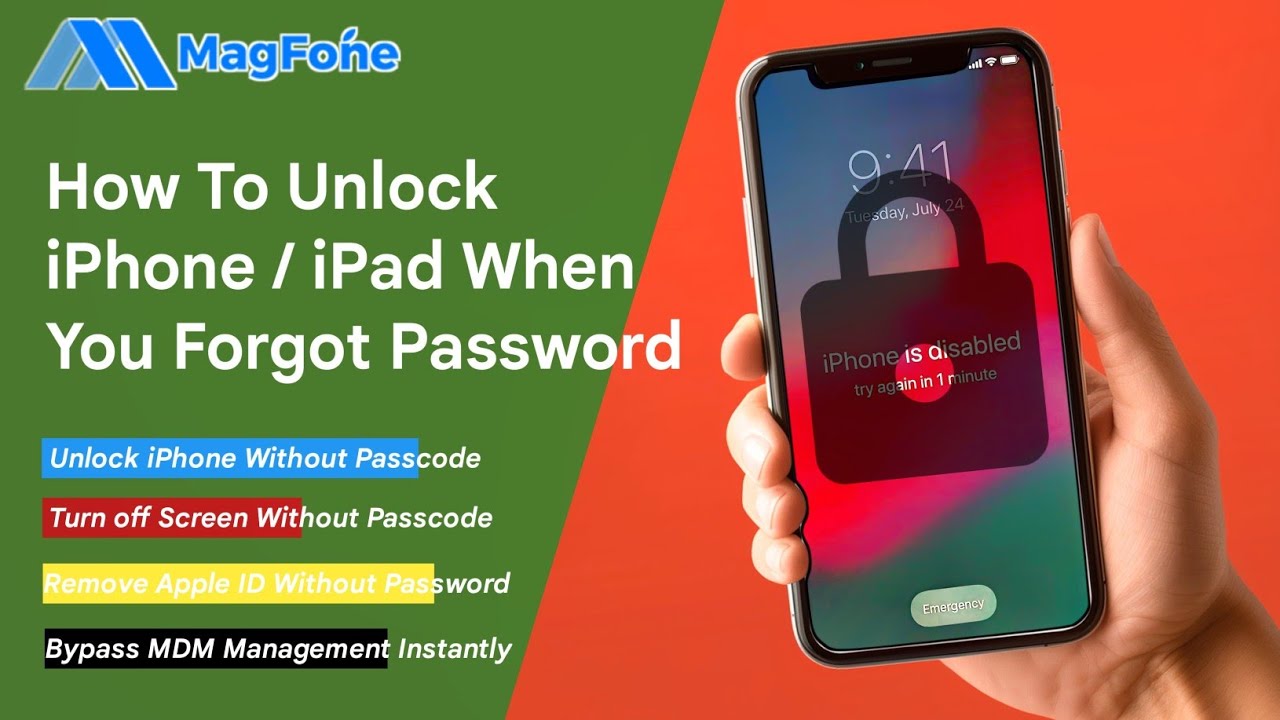 How To Unlock iPhone When You Forgot Password || Best Unlocking Tool ...