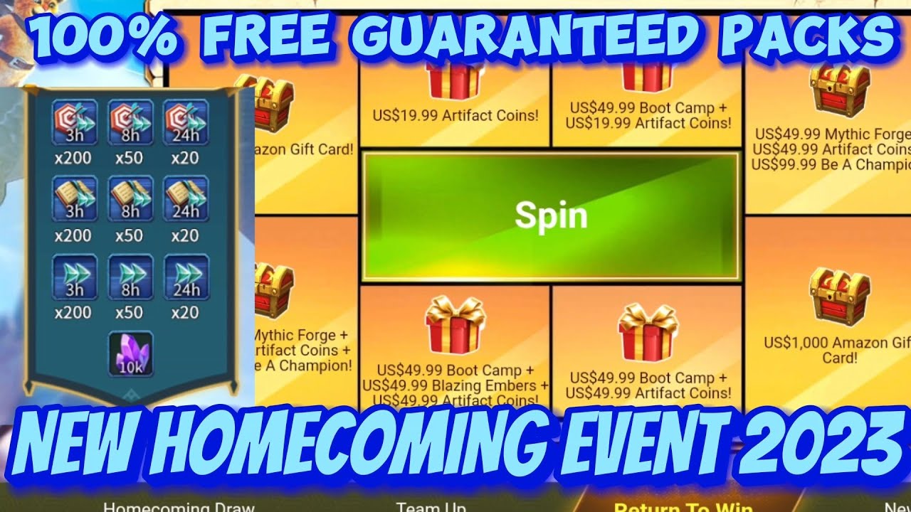 Win Free Guaranteed Pack rewards! UpTo $1000 Amazon Gift Card! New ...