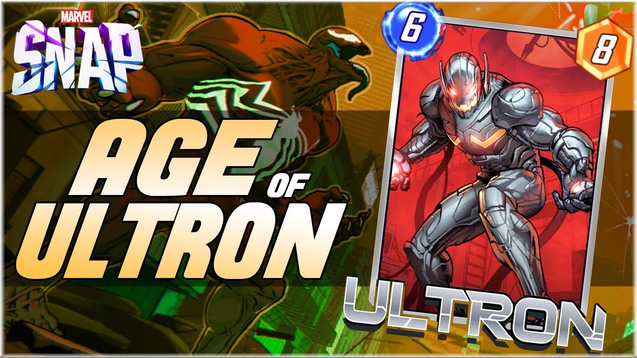 Ultron's Wave of Onslaught! [MARVEL SNAP DECK GUIDE] - YouTube
