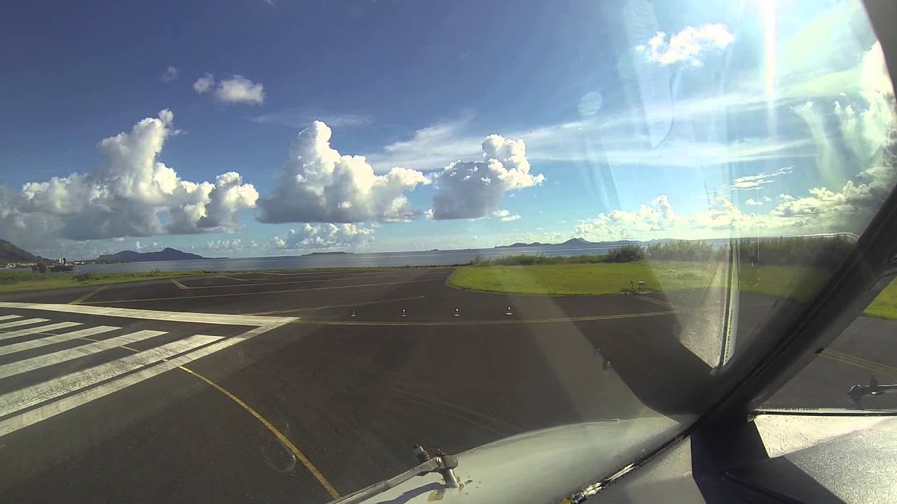 TKK (PTKK) runway 22 landing - YouTube