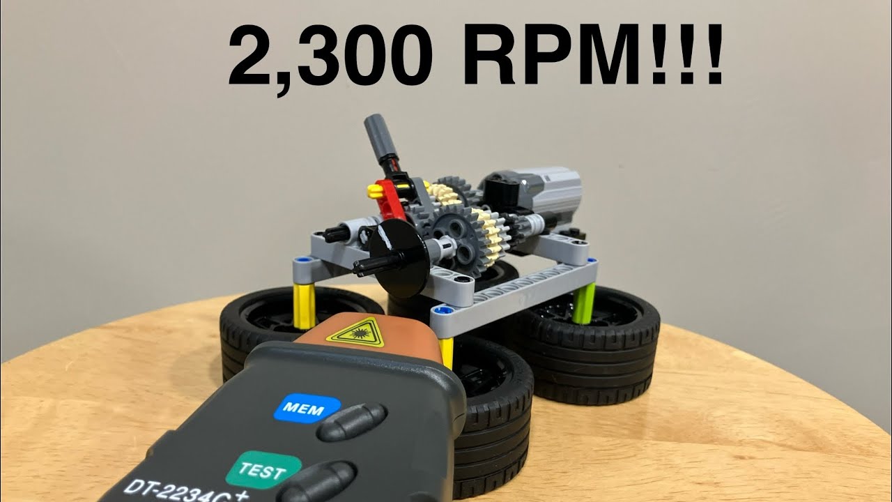 LEGO 5-Speed RPM Test @Bricks.Master.Builders - YouTube