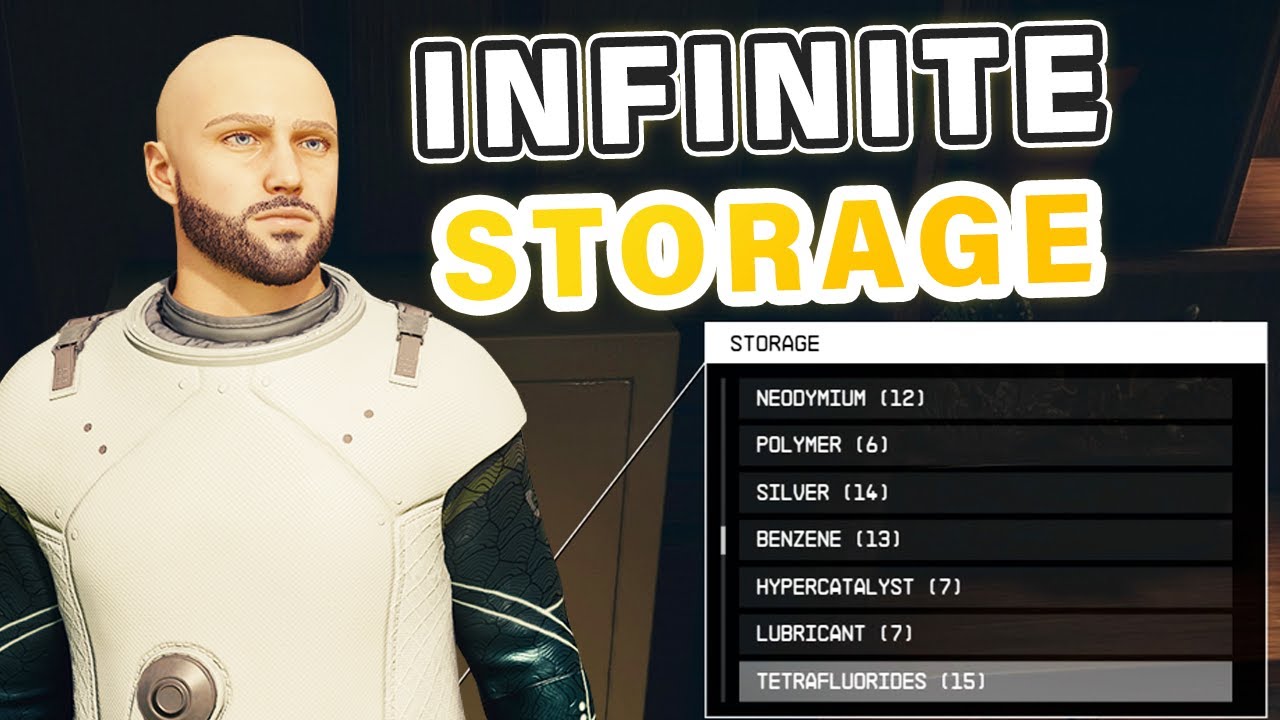 Where to get Infinite Storage Space Starfield - YouTube