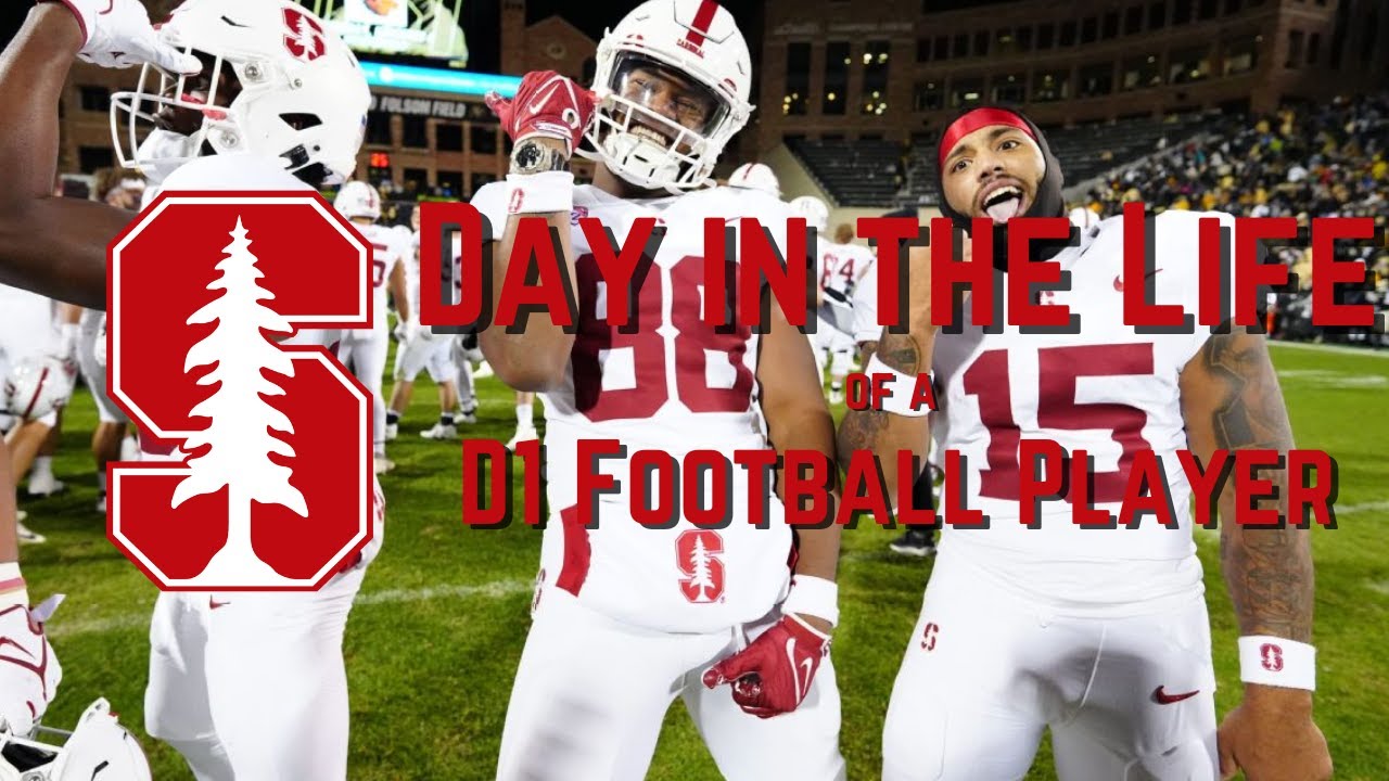 STANFORD | Day in the Life of a D1 Football Player - YouTube