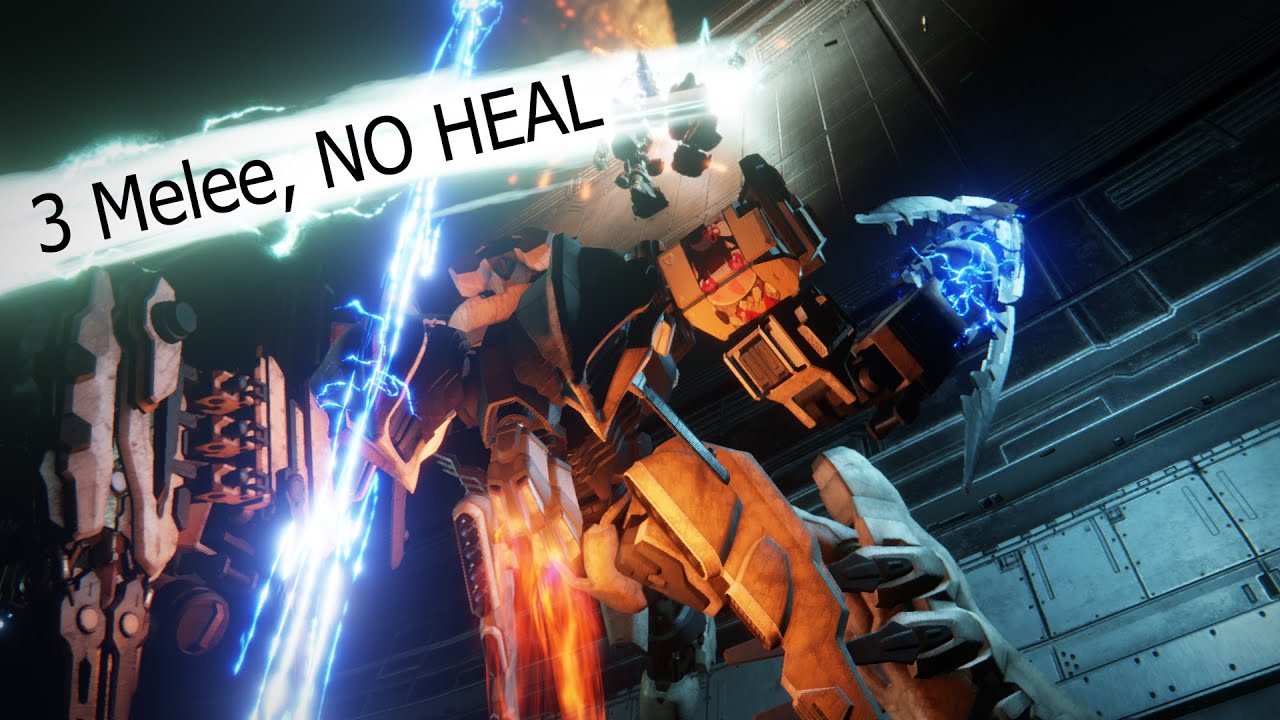 Armored Core 6: Coral Release - 3 melee weapons, No HEAL - YouTube