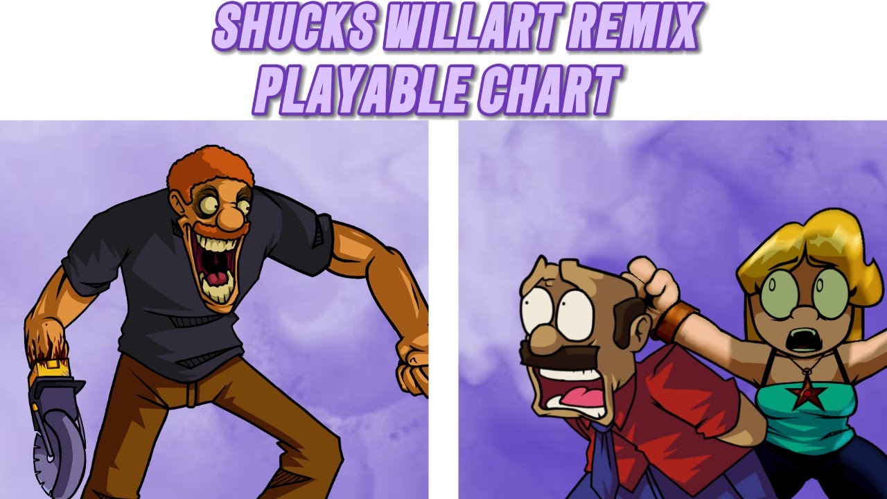 Shucks Willart Remix Playable Chart - YouTube