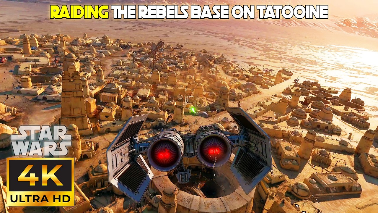 Raiding the Rebel's Base on Tatooine | Star Wars Battlefront 2 ...