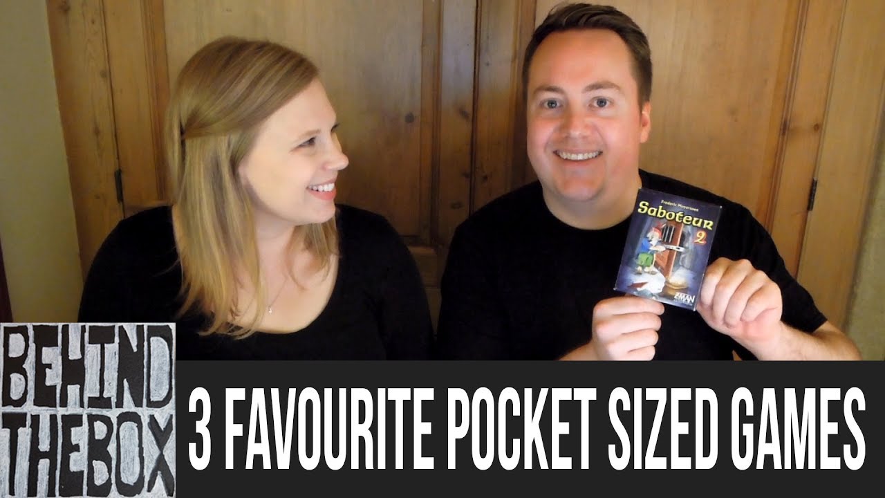 Behind the Box - 3 Favourite Pocket Sized Board Games - YouTube