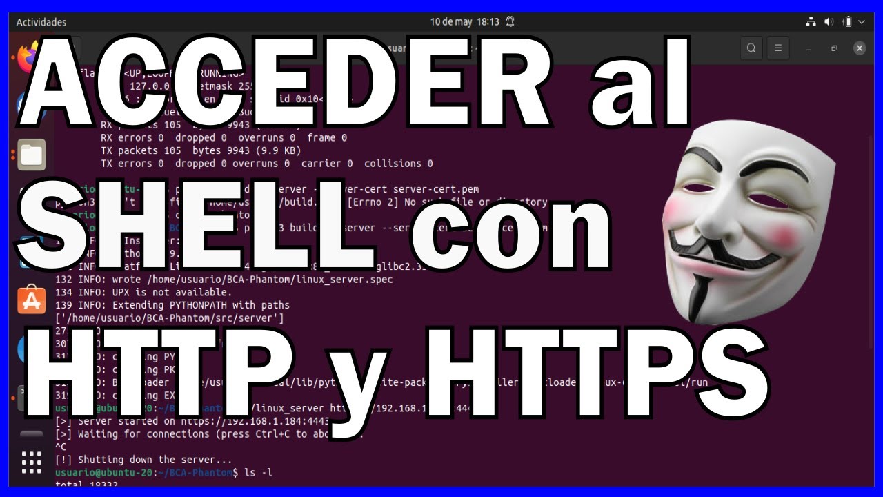 REVERSE SHELL usando HTTP(S) | Remoto | Seguridad Informática - YouTube
